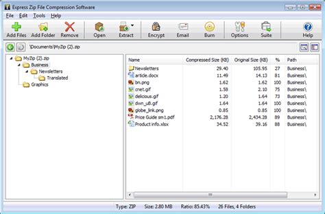 Express Zip File Compression Code Snolotto