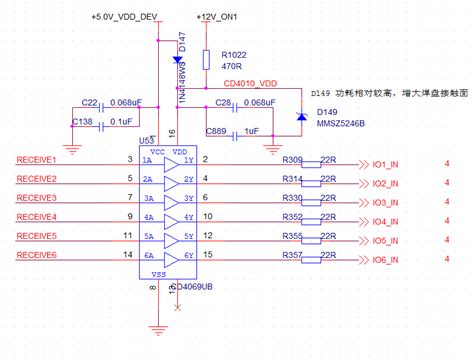 Cd4010b Q1 The Float Vdd Voltage Is 4 35v Logic Forum Logic Ti