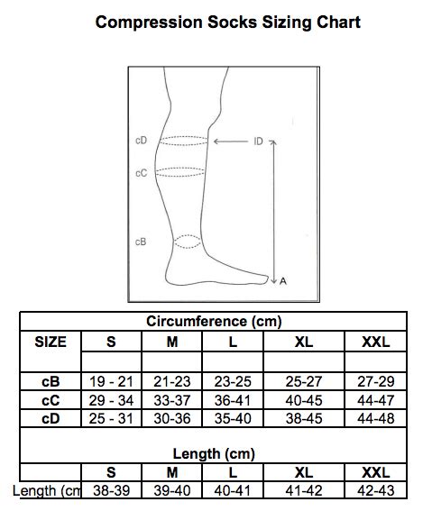 Edge Graduated Compression Socks Black Edge Travel Products