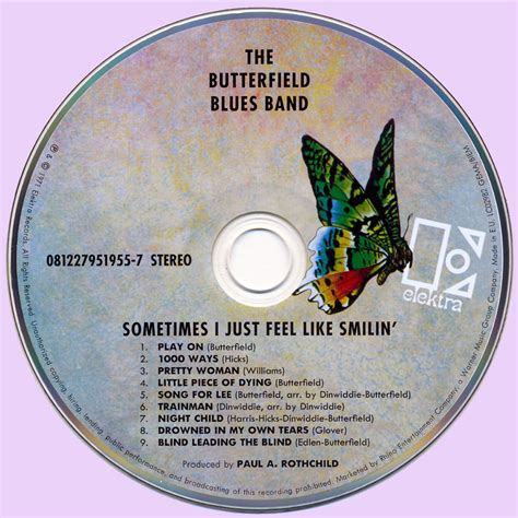 Rockasteria The Paul Butterfield Blues Band Sometimes I Just Feel