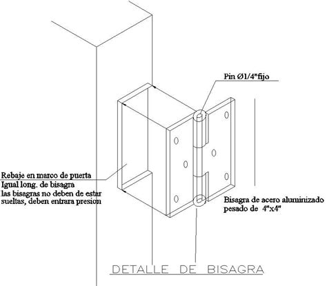 Hinge Detail Drawing In Autocad 2d Dwg File Cad File