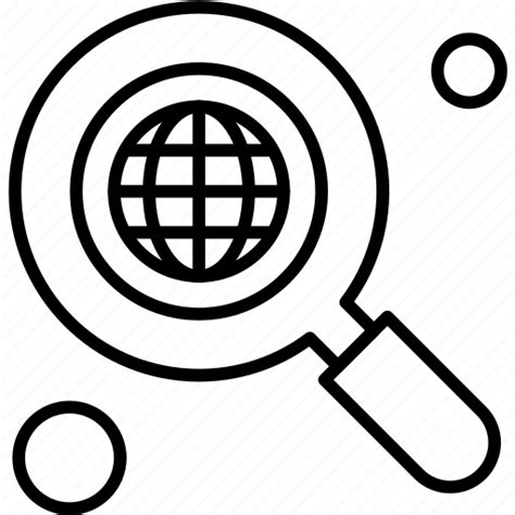 Earth Find Magnifier Search Icon Download On Iconfinder