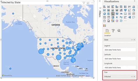 Using Map Visuals In Power BI Create One In Easy Steps