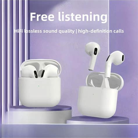 Tai Nghe Bluetooth Mini Pro Tws Tai Nghe Kh Ng D Y Hi Fi Tai Nghe M Thanh N I Trong Tai Tai
