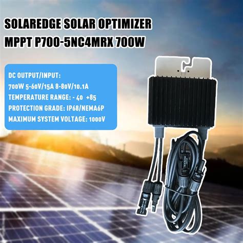 Solaredge Power Optimizer Datasheet Key Specifications And Features