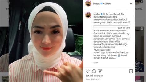Cantiknya Imel Putri Mantan Istri Sirajuddin Mahmud Suami Zaskia Gotik