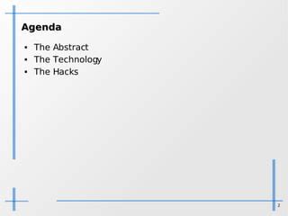 Open Source Virtualization Hacks PPT