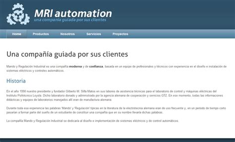 Website For Mri Automation By Rubens Mariuzzo 2010 Public