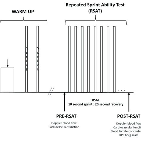 General Protocol Of Warm Up And Repeated Sprint Ability Test To Download Scientific Diagram