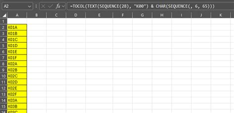 label creation formula automation r excel