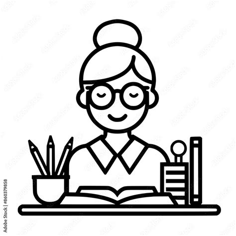 Teacher Icon Teacher Svg School Svg Teach Svg Back To School Svg