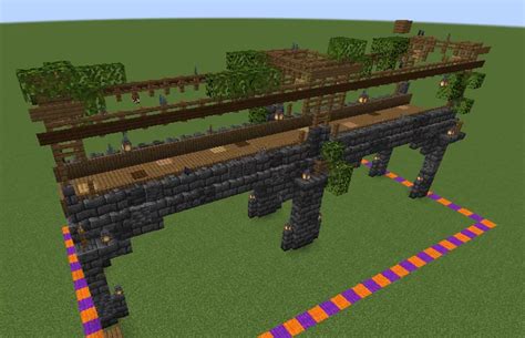 Segmented Bridge Structure Minecraft Map