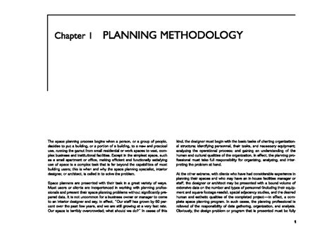 Basic Concepts In Space Planning Building Technology Studocu