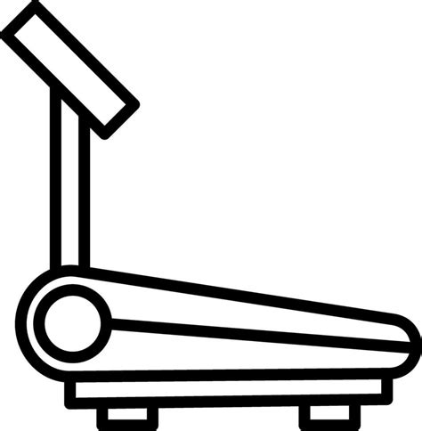Treadmill Vector Icon Design 27210110 Vector Art At Vecteezy