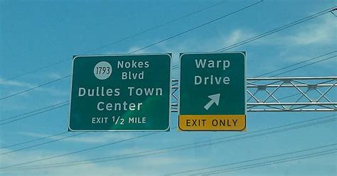 My Wife Asked If I Wanted The Next Exit To Which I Replied Make It So