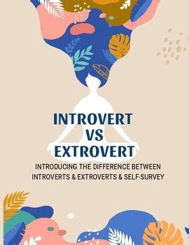 Introvert Vs Extrovert Informational Reading And Self Survey TPT