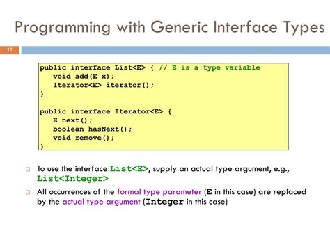 ppt generic types and the java collections framework powerpoint