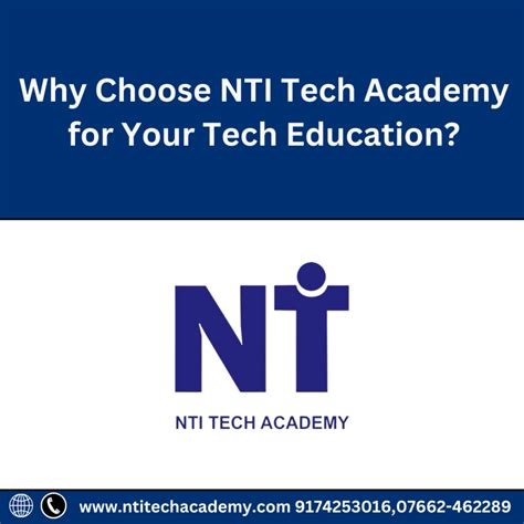 why choose nti tech academy for your tech skills education nti tech