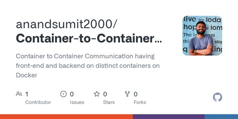 Github Anandsumit2000container To Container Communication Container