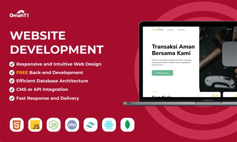 develop and host responsive fullstack website by omahtiugm fiverr