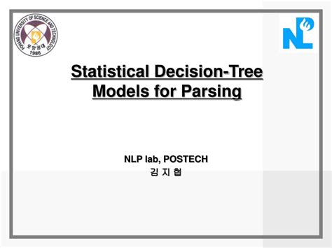 PPT Statistical Decision Tree Models For Parsing PowerPoint Presentation ID