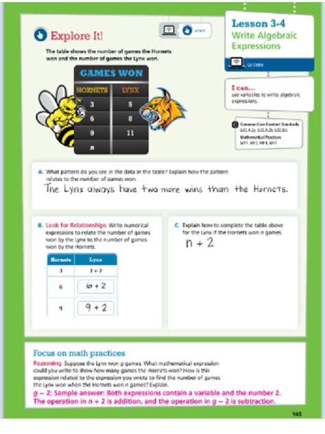 Lesson 34 Answer Key Pdf