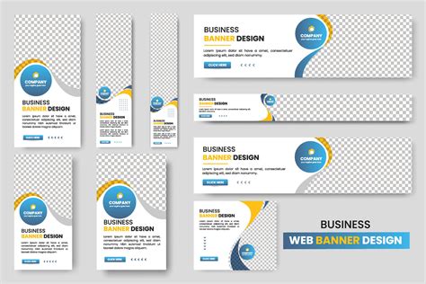 Web Banner Template Set Horizontal Header Web Banner Cover Header Background For Website