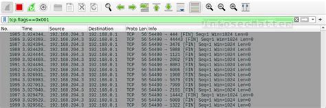 detecting network attacks with wireshark infosecmatter
