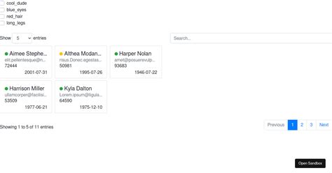Vue Dataset Multiple Object Forked Codesandbox