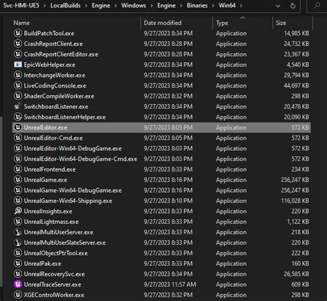 Create An Installed Build Of Unreal Engine Unreal Engine 54