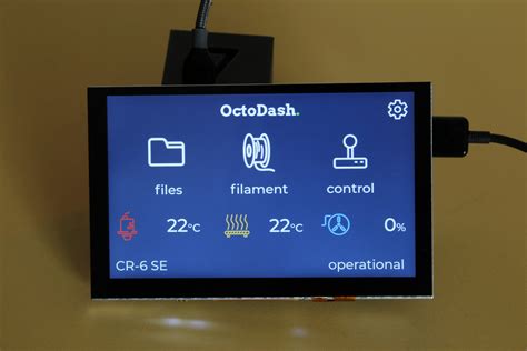 install octodash on raspberry pi with btt pitft50 3d print beginner