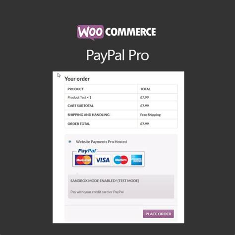 WooCommerce PayPal Pro WPPNT
