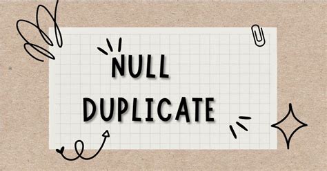 Sql Sqltips Duplicates Nullvalues Dataanalytics Learnsql Ashvini Patil 22 Comments