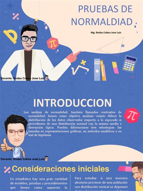 Unidad I 1pruebas De Normalidad Pdf Distribución Normal Prueba
