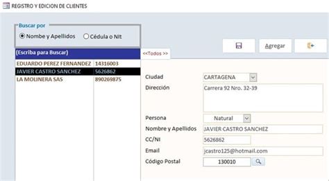 Búsqueda de Datos en Tabla de Access Microsoft Access Todoexpertos