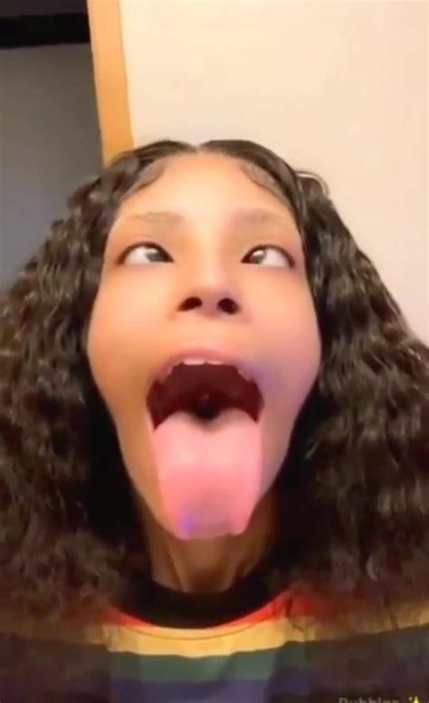 Huge Gaping Mouth Huge Tongue