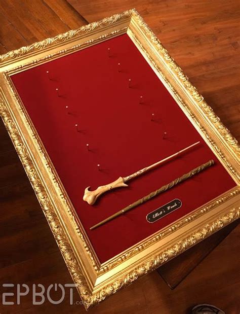 Make Your Own Framed Wand Display Perfect For Wizarding World Wands Artofit