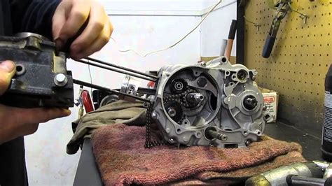 110cc Pit Bike Engine Teardown And Rebuild Pt3 Youtube