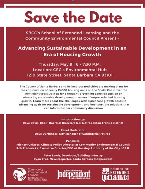 Sbcc School Of Extended Learning On Linkedin Press Release Panel On