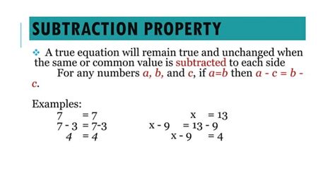 Properties Of Equality Reflexive Symmetric Transitive Addition Subtraction Multiplication