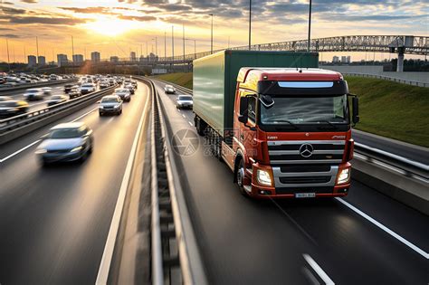 道路上有很多行驶的汽车高清图片下载 正版图片600682658 摄图网