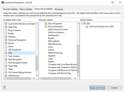 Eclipse Svn Hotkeys Missing Stack Overflow