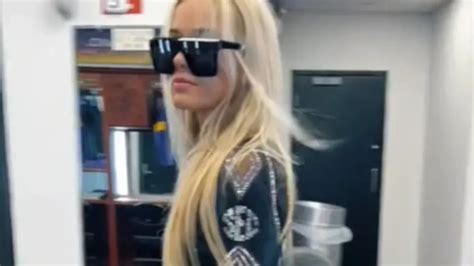 Olivia Dunne Shows Off Her Backside While Rocking New Lsu Leotard While Riding On A Scooter