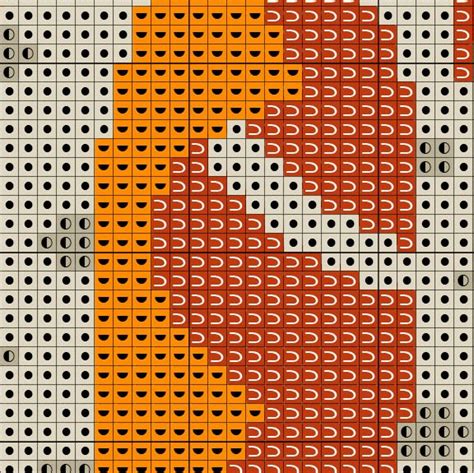 Two Autumn Trees Cross Stitch Pattern Daily Cross Stitch