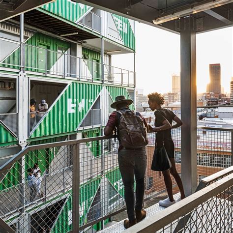 AMAA Arranges Shipping Containers To Create Space Within A Space