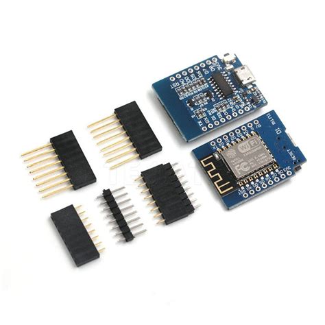 Buy 3 3v Wemos Micro Usb With Pins Wifi Module 4m Bytes Development Board Mini Esp8266 Esp 12 At