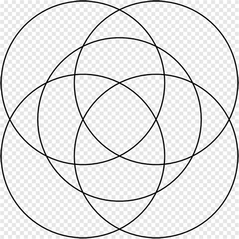 원 사각형 영역 점 원 각도 화이트 Png Pngegg