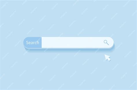 Premium Vector Search Bar Design Element Search Bar For Website And Ui Mobile Apps Isolated On
