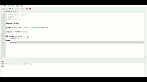 Make A Number Guessing Game In Python YouTube