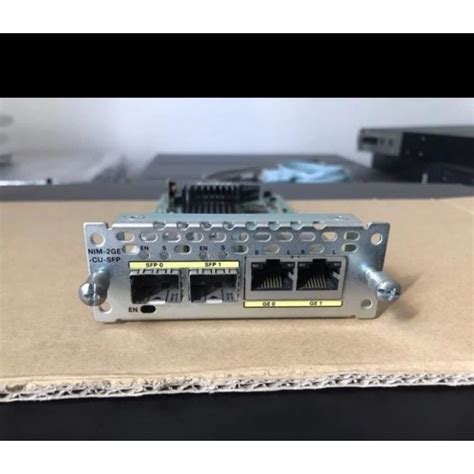 Jual Cisco Nim 2ge Cu Sfp Isr 4000 Series Module Shopee Indonesia